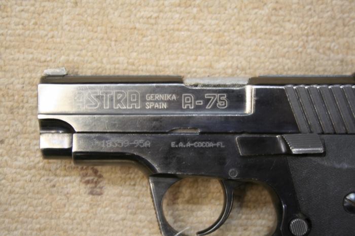 Astra Model A-75 40 Cal Blue Semi-Auto With A 3 1/2"Barrel Two Mags ...