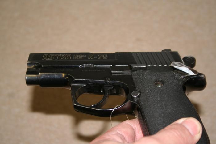 Astra Model A-75 40 Cal Blue Semi-Auto With A 3 1/2"Barrel Two Mags ...