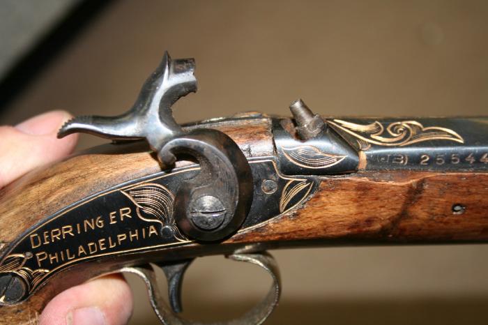 Spanish Derringer 44 Cal Philadelphia 1855-Spain By Hunter Gold ...
