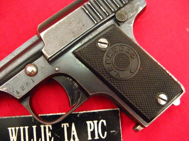 Bernedo, Vincenzo Model Bc C&R Nice Old 6.35 Or .25 Auto Cal Little ...