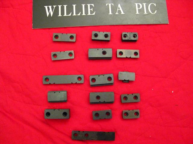 16 Unertl Original Scope Mount Blocks W/ Chart For Sale at GunAuction ...