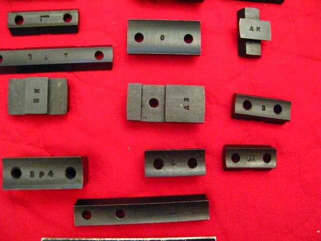 16 Unertl Original Scope Mount Blocks W/ Chart For Sale at GunAuction ...