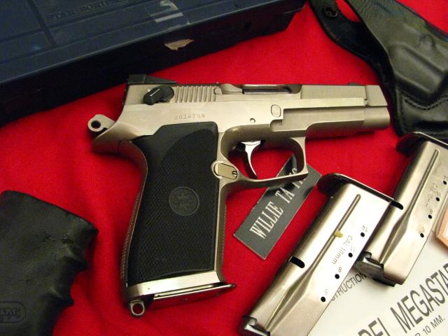 Star Mod. Megastar 10mm Cal. 3-14rd Mags & Lots Of Extras Shoots ...