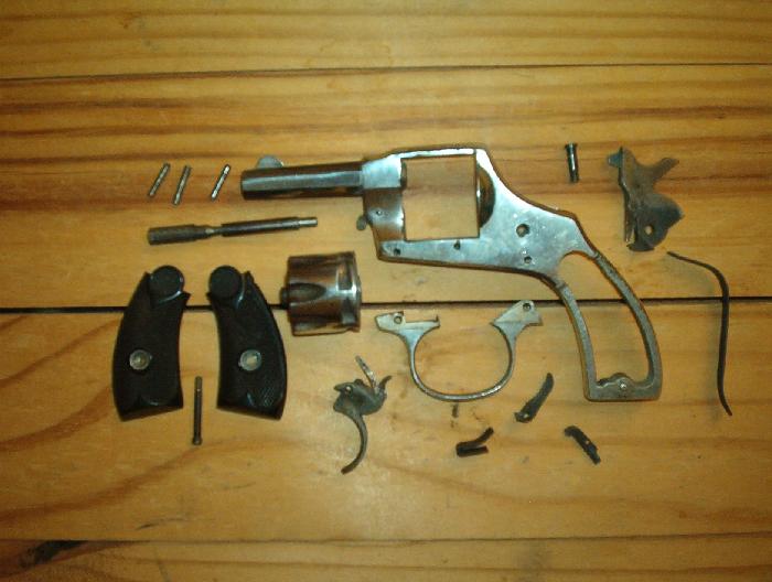 Hopkins & Allen Parts Hopkins Allen .22 Xl Double Action Revolver For ...