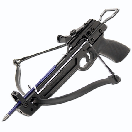 50lb Fiberglass Crossbow Pistol with 5 Arrows - NR