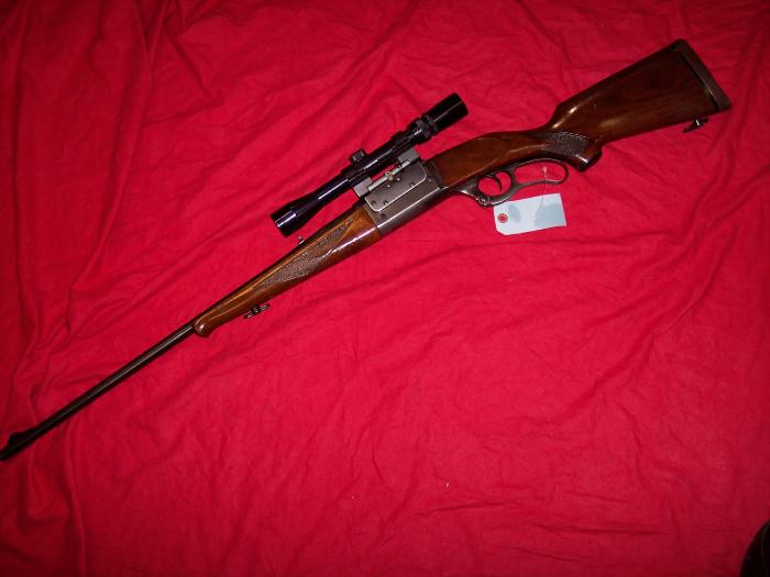Savage Model 99 Rifle .300 Savage Caliber With Pachmayr Scope Mount ...