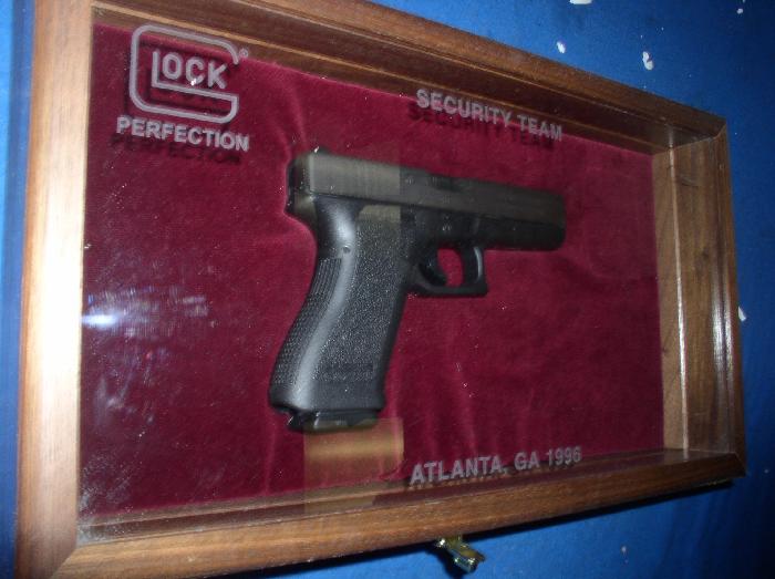Glock 17 9mm Security Team Atlanta Ga 1996 Commemorative For Sale at ...