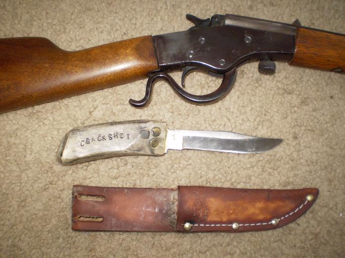 Stevens, J. Arms Co. Stevens 26 Crackshot 22 Cal W Knife Free Shipping ...
