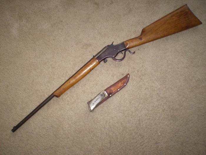 Stevens, J. Arms Co. Stevens 26 Crackshot 22 Cal W Knife Free Shipping ...