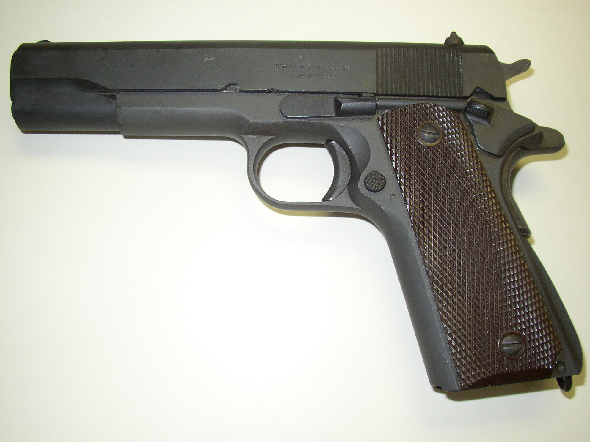 Ithaca Gun Co. Ww2 1911-A1 .45 Acp For Sale at GunAuction.com - 5739177