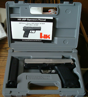 H & K, Usp, 40 S&W H & K Usp40 Full Size Stainless For Sale at ...