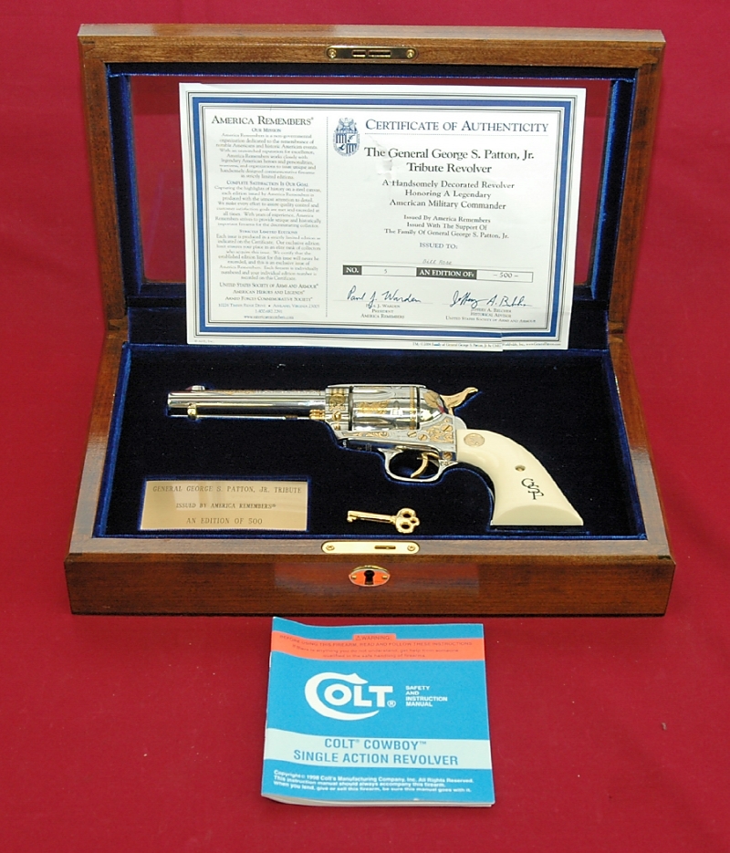Colt George Patton Commemorative .45cal Sa Revolver For Sale at ...
