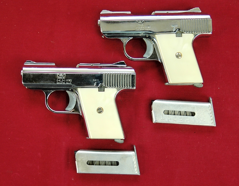 Raven Arms 2- Model Mp-25 Semi Auto .25 Cal Pistols For Sale at ...