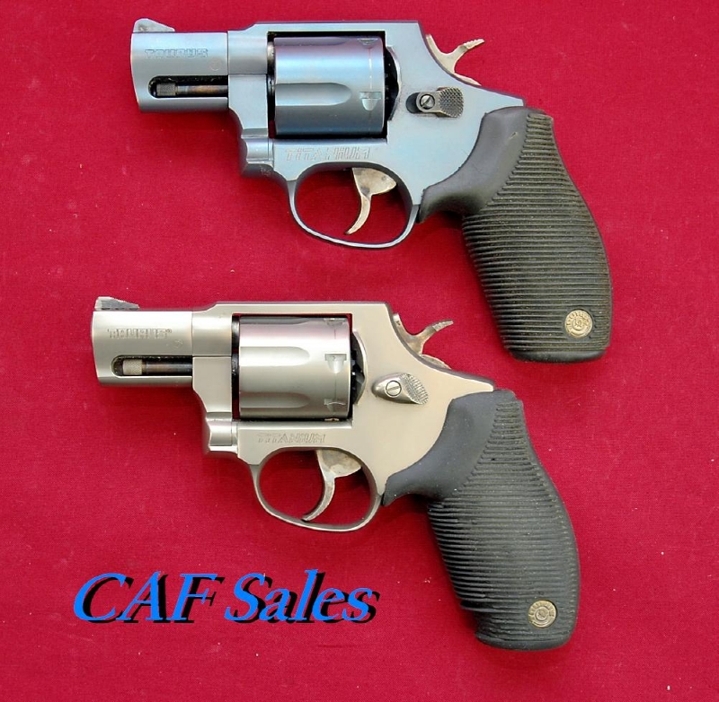 Taurus Model 450t & 617t .45/.357 Titanium Revolvers For Sale at ...
