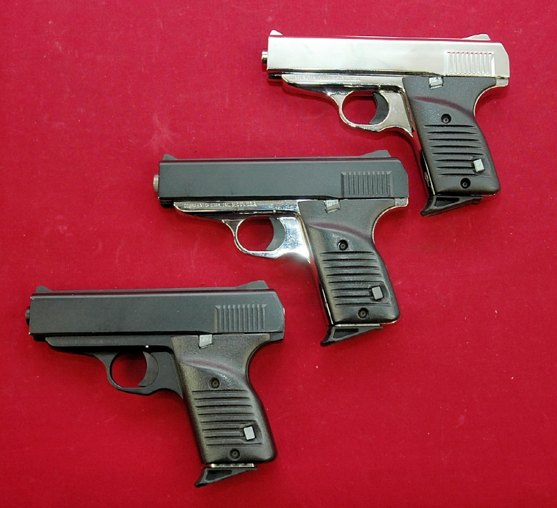 Cobra Enterprises Set Of 3 Fs380 Semi Automatic .380 Caliber Pistols ...