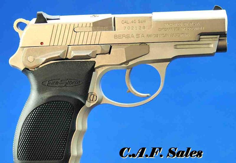 Bersa/Firestorm Model Mini-Firestorm .40 S&W Semi-Auto Pistol For Sale ...