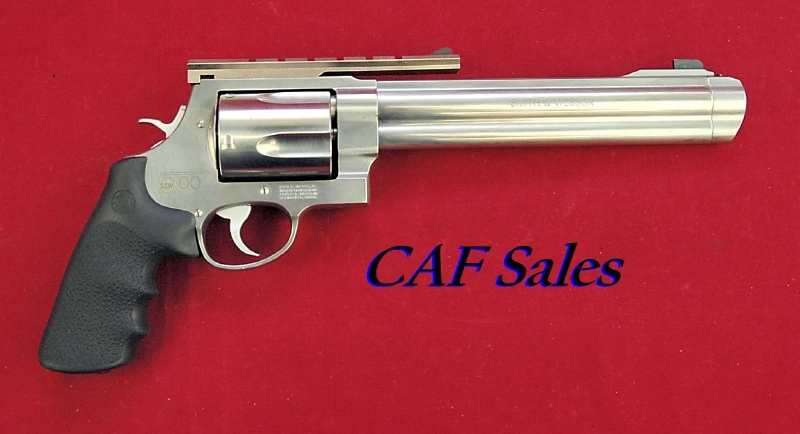 Smith & Wesson Model 500 Magnum .500 Cal Ss Double Actn Revolver For ...