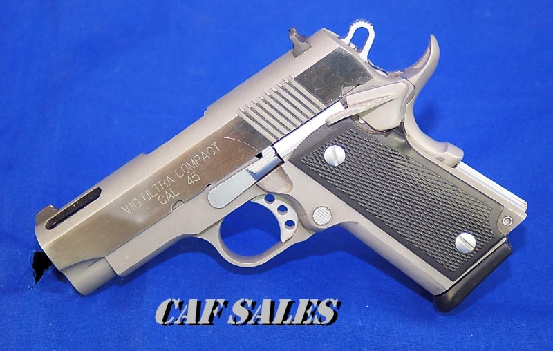 Springfield Armory (Geneseo, Il) Model 1911 V10 Ultra Compact .45 Semi ...