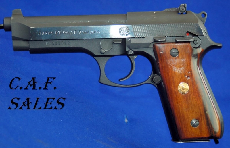 Taurus Model Pt 99 Af 9mm Semi-Auto Pistol (Hc) For Sale at GunAuction ...