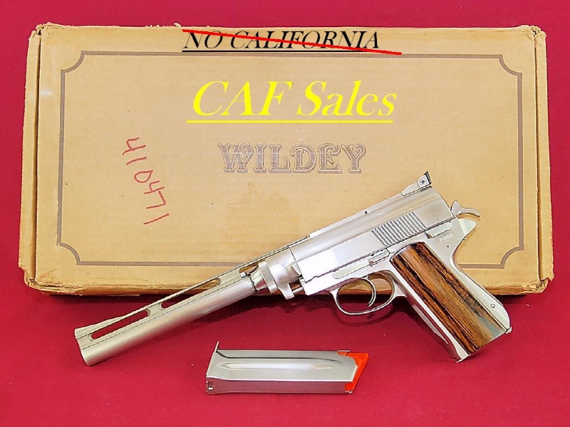 Wildey .475 Wildey Mag. Semi-Auto Pistol