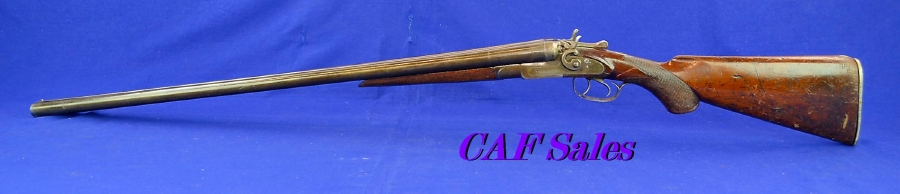 Belgium Gold Hibbard SxS .12ga Double Barrel Shotgun (AS IS)