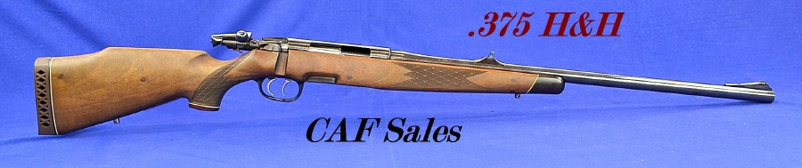 Steyr Mannlicher Model S .375 H&H Bolt Action Big Game Rifle For Sale ...