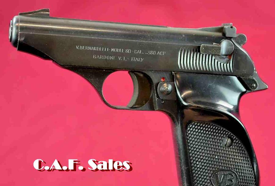 Bernardelli, Vincenzo Model 80 .380acp Semi-Auto Pistol For Sale at ...
