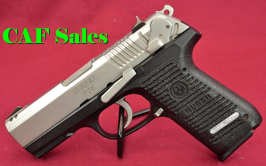 Ruger Model Kp95 9mm Semi-Auto Pistol (Hc) For Sale at GunAuction.com - 12434741