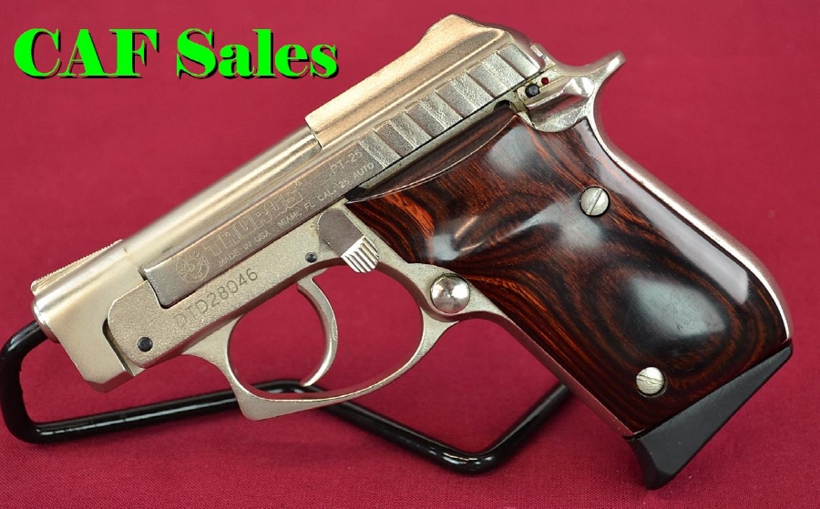 Taurus Model Pt-25 .25 Cal Semi-Auto Pistol For Sale at GunAuction.com ...