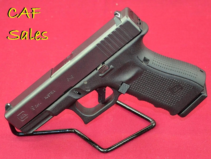 Glock Model 19Gen4 .9mm Semi-Auto Pistol (HC)