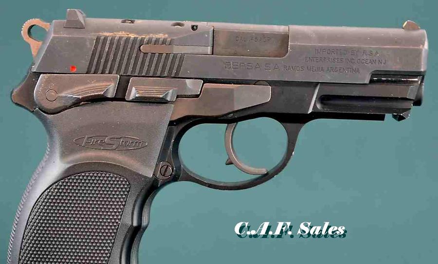 Bersa Model Mini 45 Firestorm Pro Semi-Auto Pistol For Sale at ...