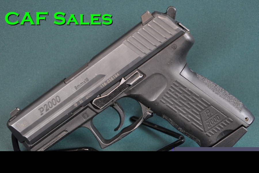Heckler & Koch Model P2000 Semi-Auto Pistol (Hc) For Sale at GunAuction ...