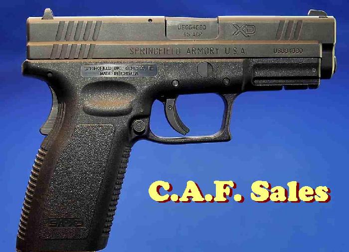 Springfield Armory (Geneseo, Il) Model Xd-45acp Service Semi-Auto ...