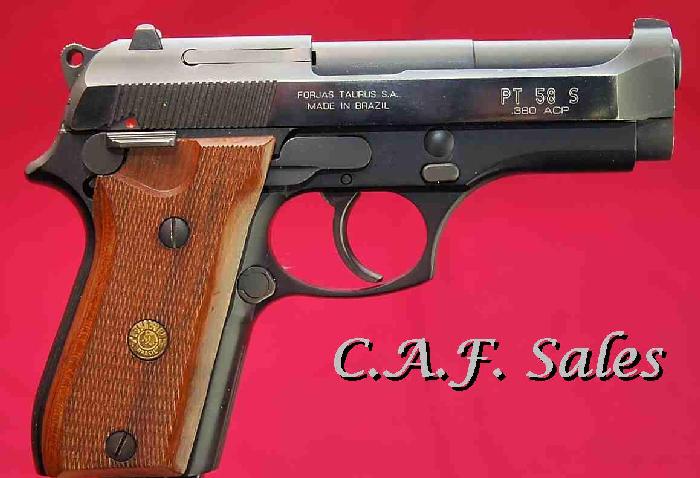 Taurus Model Pt-58 S .380 Acp Semi-Automatic Pistol (Hc) For Sale at ...