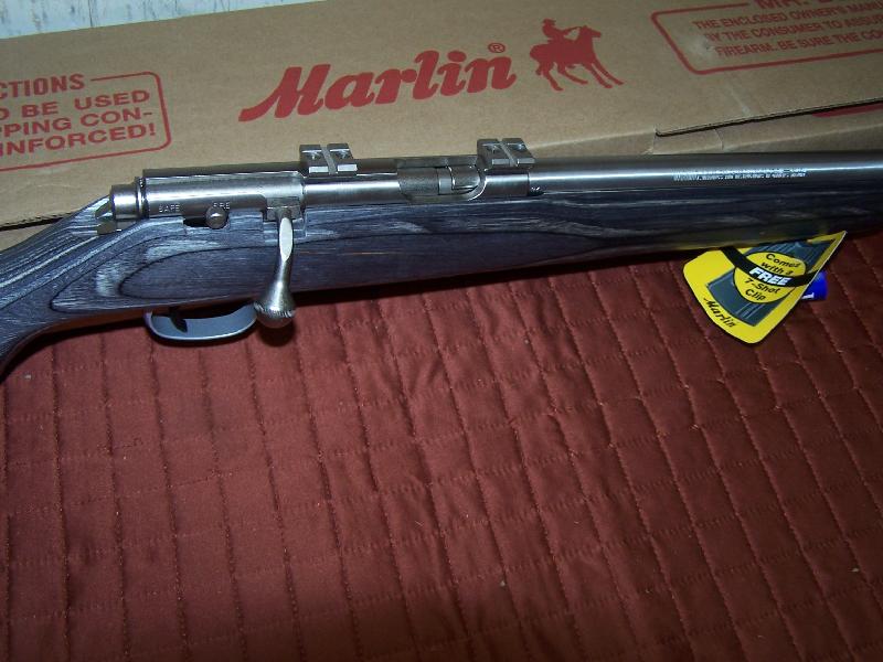 Marlin 917 Vs .17hmr Stainless & Gray Laminate New In Box For Sale at GunAuction.com - 10501144