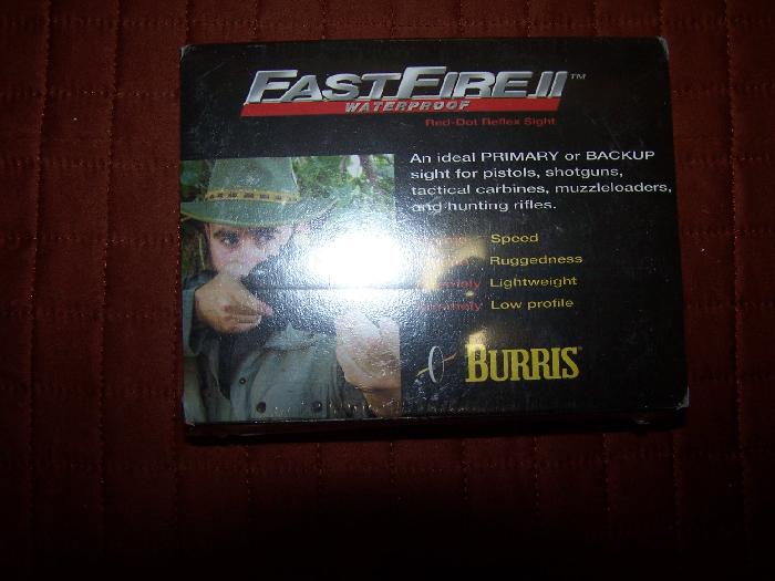 Burris Fastfire Ii With Picatinny Mount New In Box For Sale at GunAuction.com - 10740287