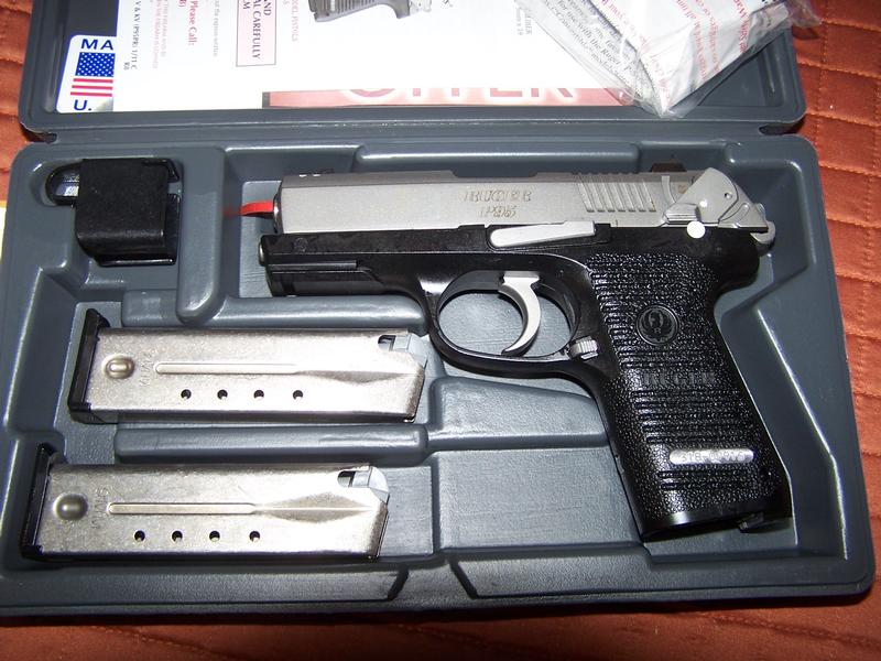 Ruger Kp95 Semi Auto Stainless 9mm Pistol Factory New For Sale at GunAuction.com - 10819895