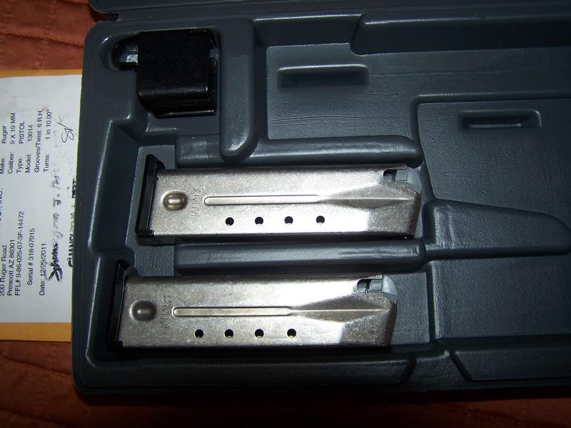 Ruger Kp95 Semi Auto Stainless 9mm Pistol Factory New For Sale at GunAuction.com - 10903469