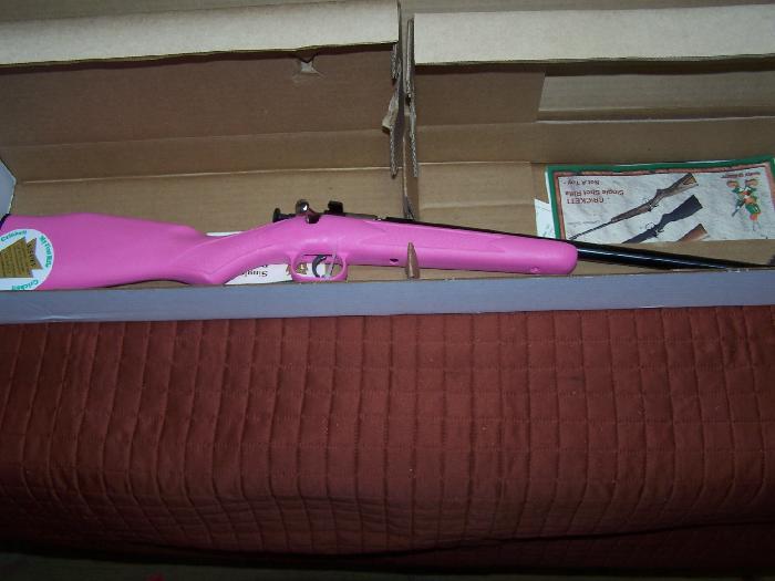 Crickett Youth 22 Lr Rifle Pink & Blued New In Box For Sale at ...