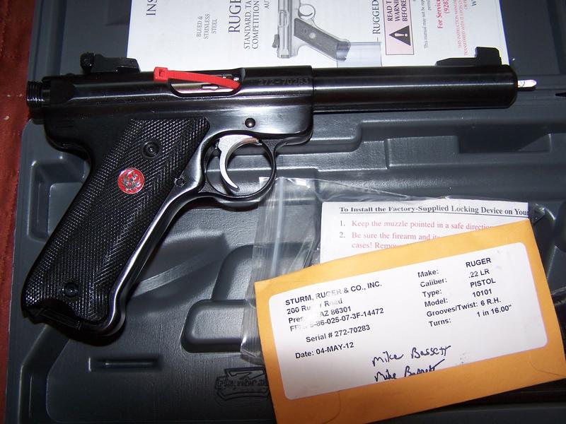 Ruger Mkiii 512 Model 10101 .22lr Bull Barrel New In Box For Sale at ...