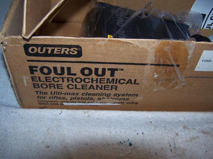 Outers Foul Out Electronic Bore Cleaner Unused For Sale at GunAuction ...