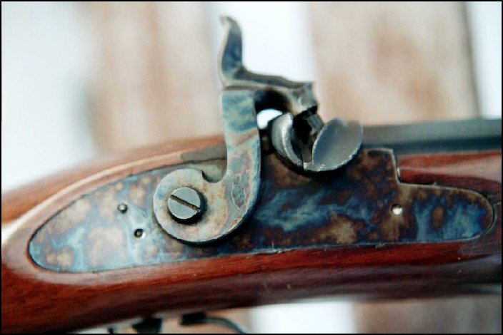 Italian .50 Cal Replica Hawken Patch Ball Rifle For Sale at GunAuction ...