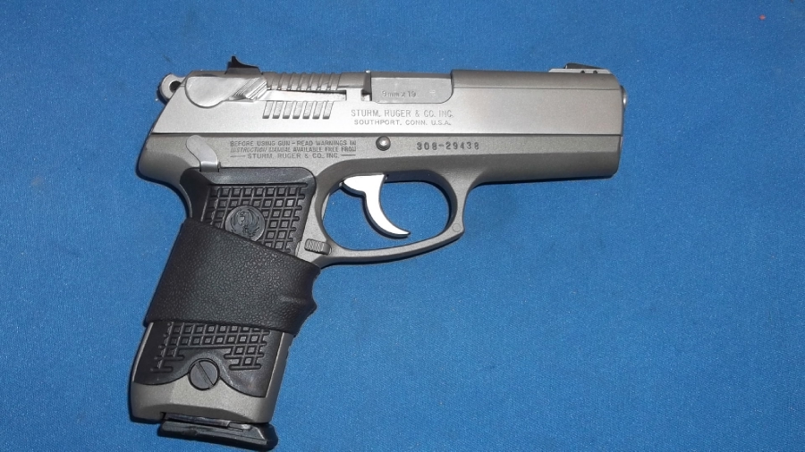 Ruger P94 Stainless Steel, 9mm, 15rd Mag For Sale at GunAuction.com ...