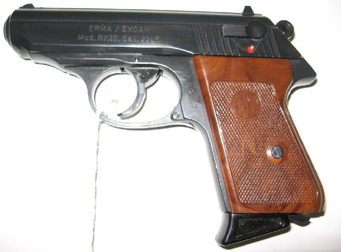Erma-Excam Rx22 A Walther Ppk Copy In 22lr Lnib No Reserve For Sale at ...
