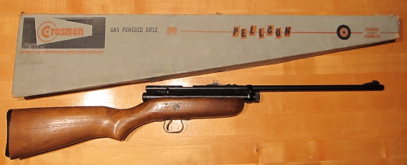 Antique Crosman Model 180 Co2 Pellet Rifle For Sale at GunAuction.com ...