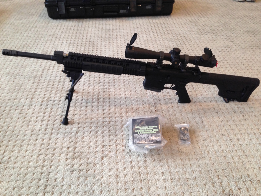 Armalite, Inc. Super Sass. 308, Ar10t W/ Leupold Mark 4 Lr/T M3 For ...