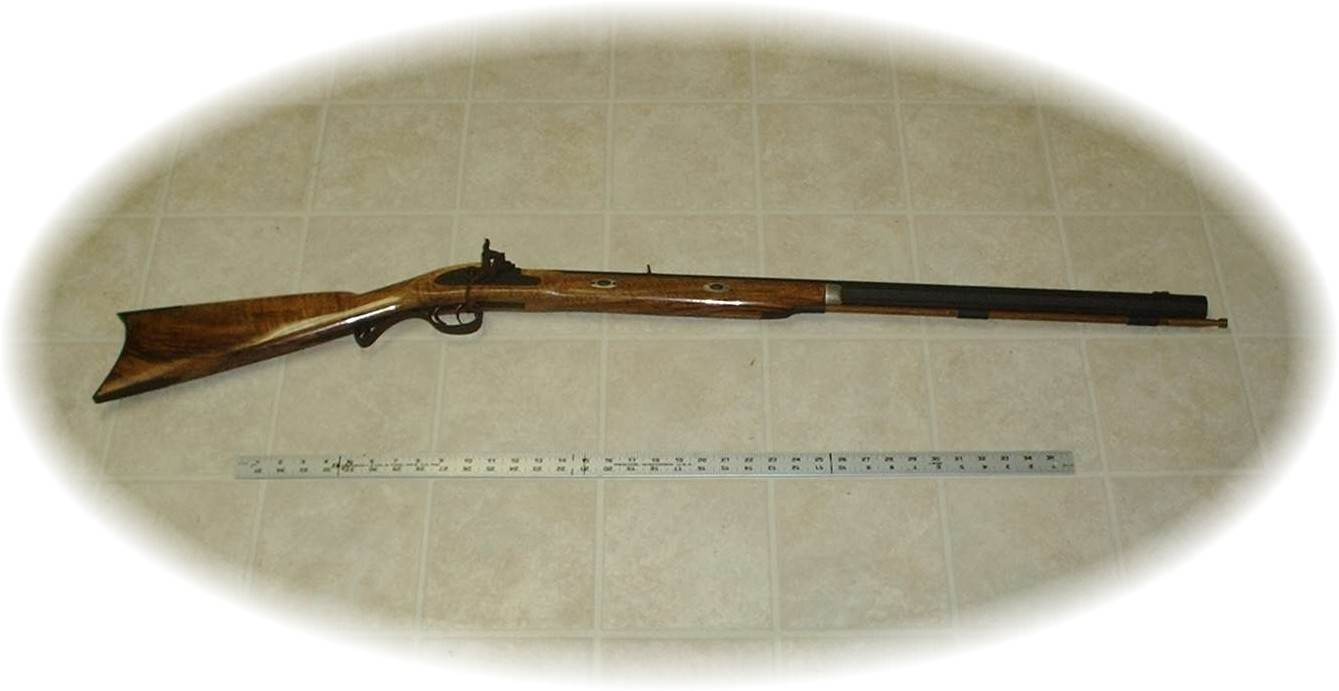 Santa Fe Hawken Rifle By Uberti - .54 Caliber For Sale at GunAuction ...