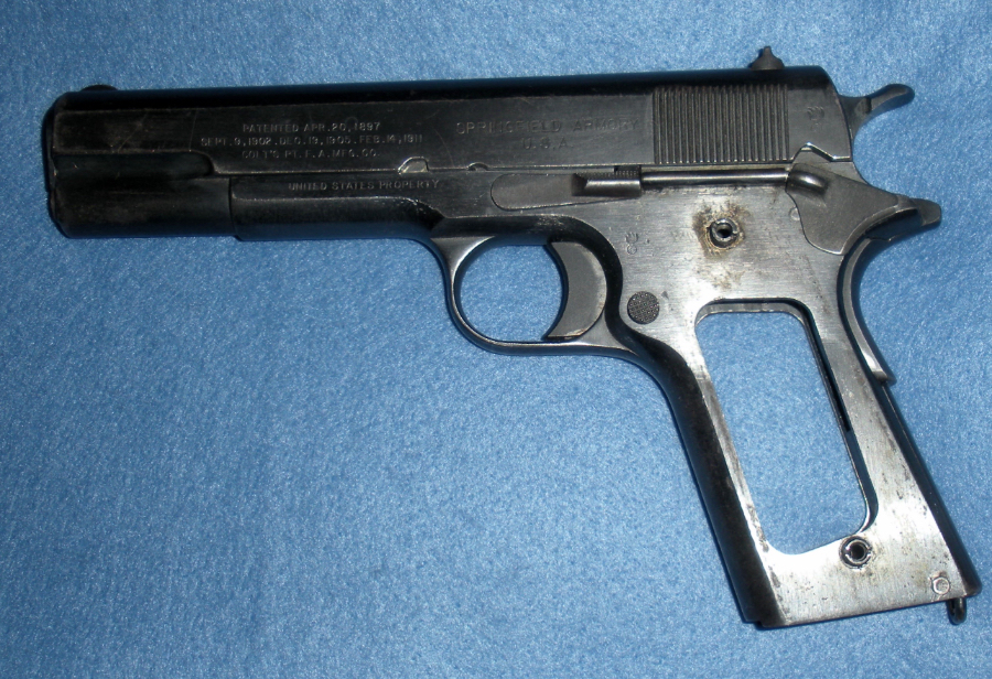 Springfield Armory Wwi 1911 .45 Acp For Sale at GunAuction.com - 14458556