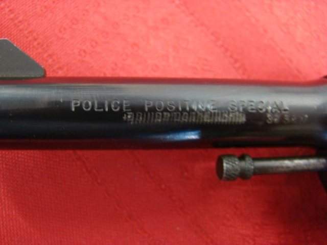 Colt Police Positive Special - RHKP Marked .38 S&W Cal. HH Heiser ...