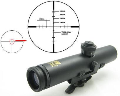4X22 NCSTAR SCABQ422B AR-15 A2 CARRY HANDLE SCOPE